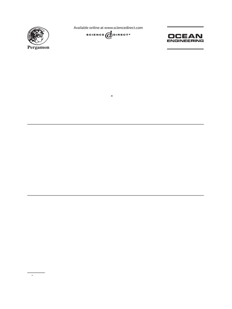 Second-Order Wavemaker Theory for Multidirectional Waves | PDF | Differential Equations | Waves