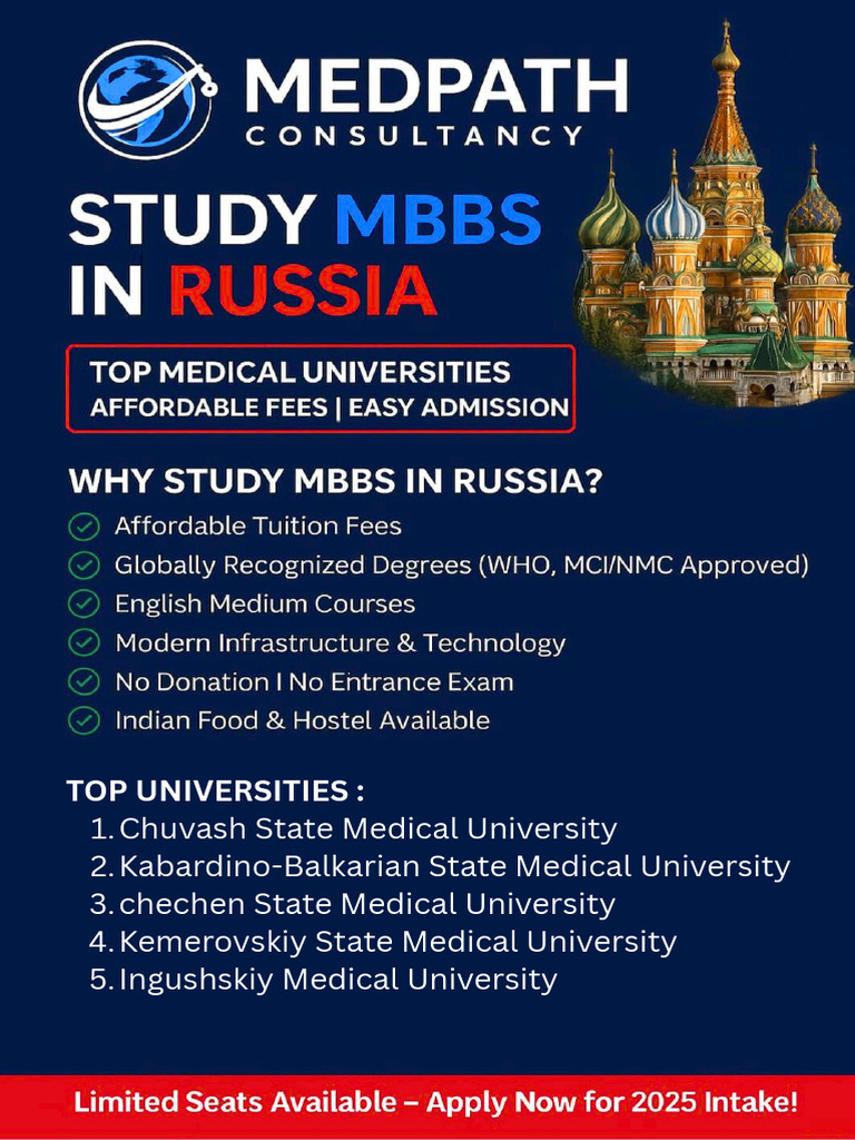 TOP UNIVERSITIES Kabardino-Balkarian State Medical University Chechen ...