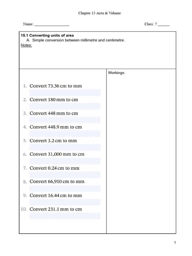 Area and Volume Conversions Guide | PDF | Volume | Area