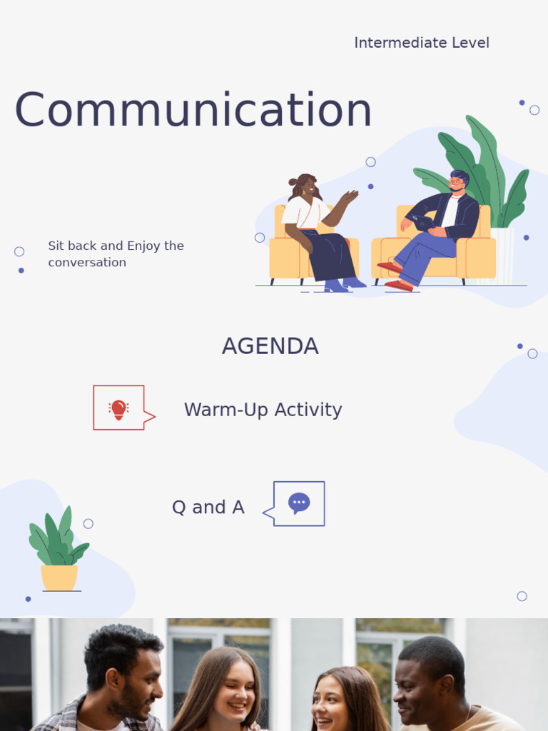 Effective Communication Activities | PDF