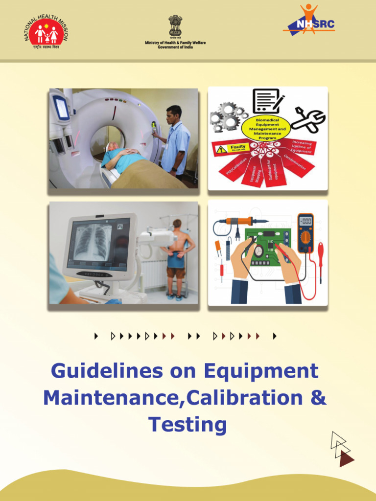 Guidelines On Equipment Maintenance, Calibration and Testing | PDF ...