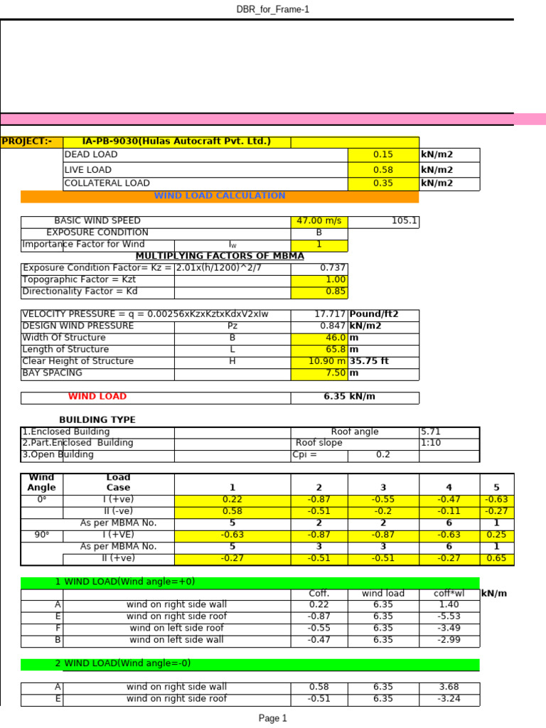 As Per Mbma-Ewc | PDF | Building Engineering | Mechanical Engineering