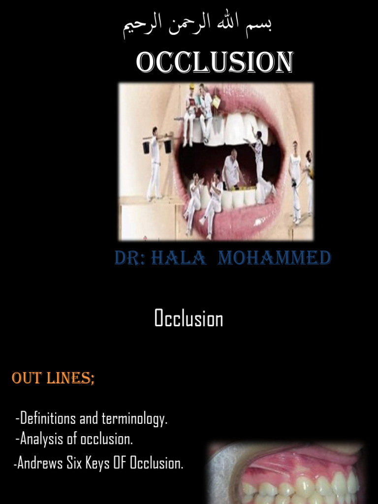 Sheet 3 (Occlusion) PDF | PDF | Dentistry | Mouth