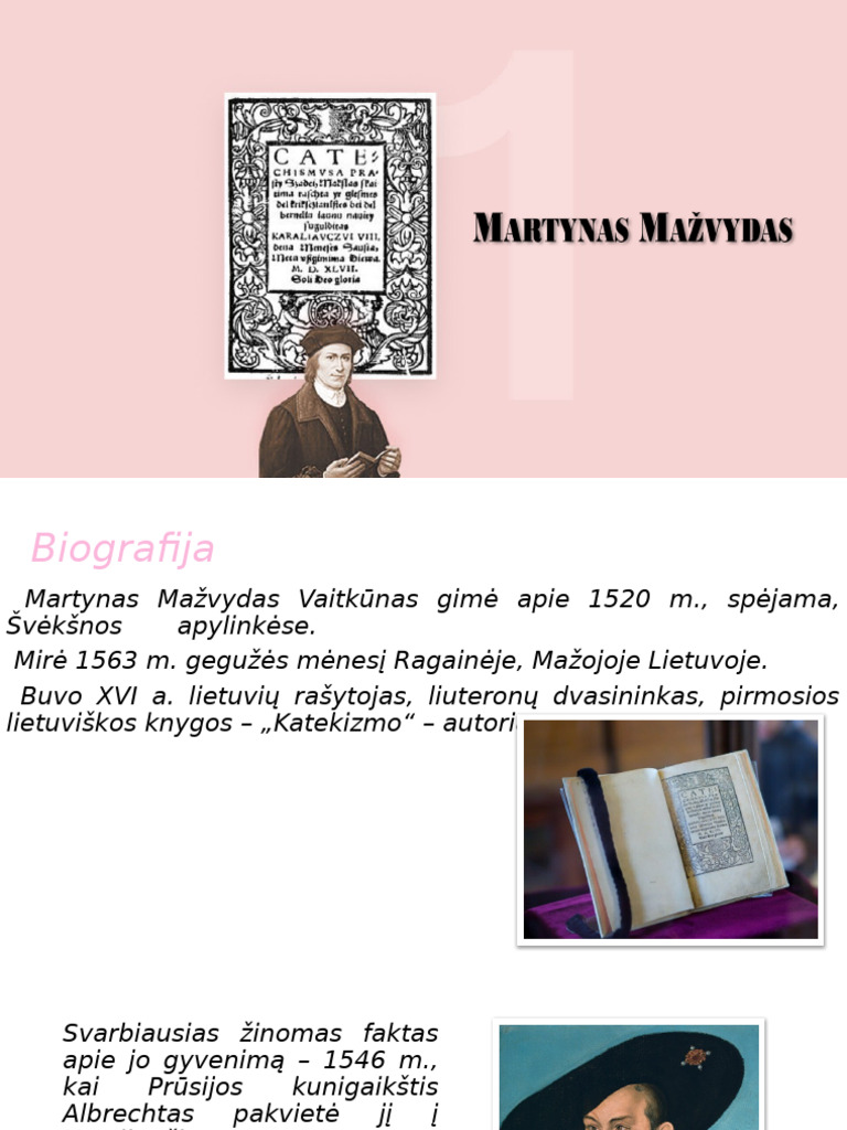Martynas Mazvydas | PDF
