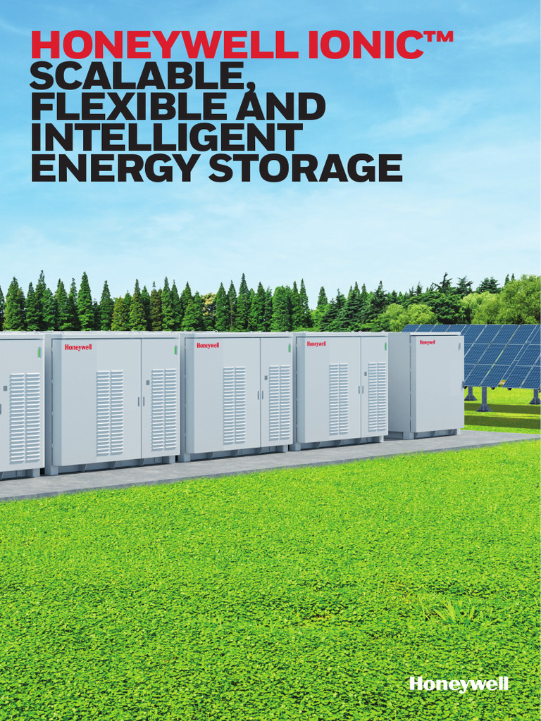 Honeywell Ionic™ Energy Storage Solutions | PDF | Energy Storage ...