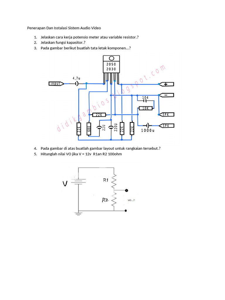 Perencanaan Dan Instalasi Sistem Audio Video | PDF