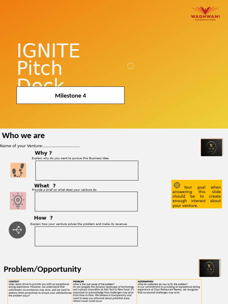Ignite Milestone 4-1697793244734-1713971590726 | PDF | Gross Margin ...