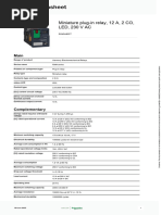 SpaceLogic™ RP-C Controller - SXWRCF12B10002 | PDF | Usb | Relay