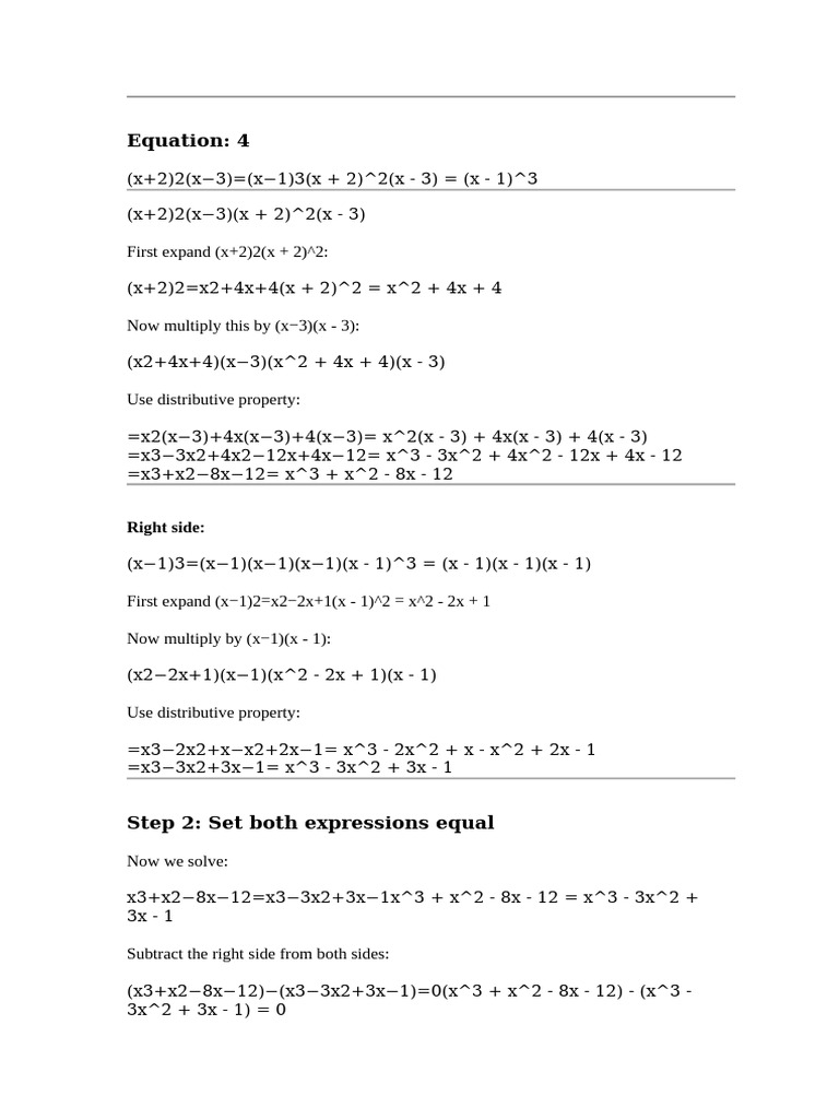 Expanding with the Distributive Property | PDF