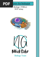 A Level Biology: Biological Molecules Notes | PDF | Dna | Nucleotides