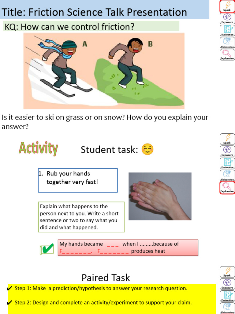 Understanding Friction: Science Presentation | PDF