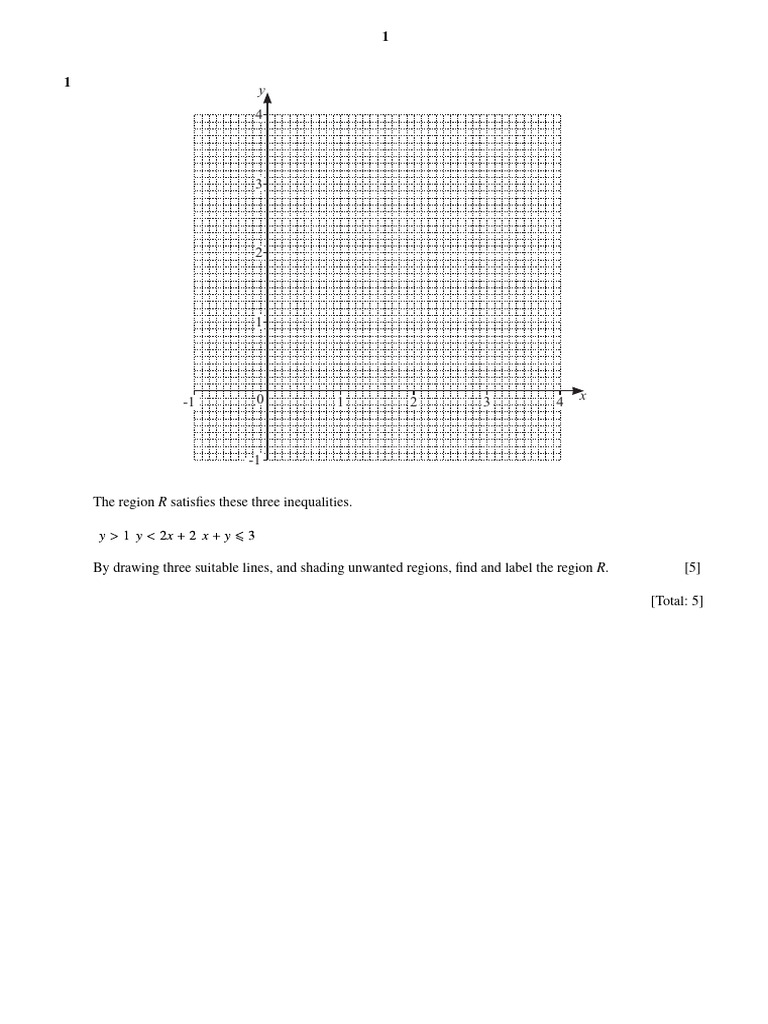 2D Linear Programming | PDF | Inequality (Mathematics) | Mathematical ...