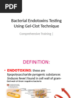 Bacterial Endotoxin Test | PDF | Assay | Concentration