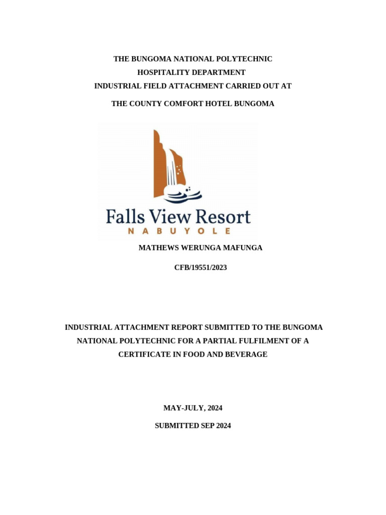 Akello Dept. of Tourism & Hospitality Mgt. 2023 | PDF | Tableware | Human Resources