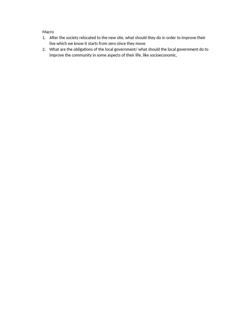 Macro | PDF