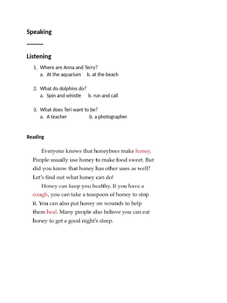 Sample Class Intermediate Level | PDF