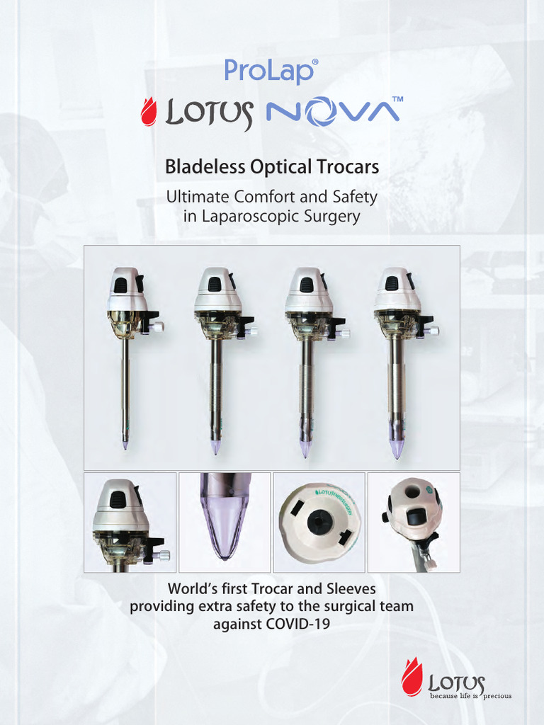ProLap Nova - Ebrochure Newaddress | PDF | Surgery | Clinical Medicine