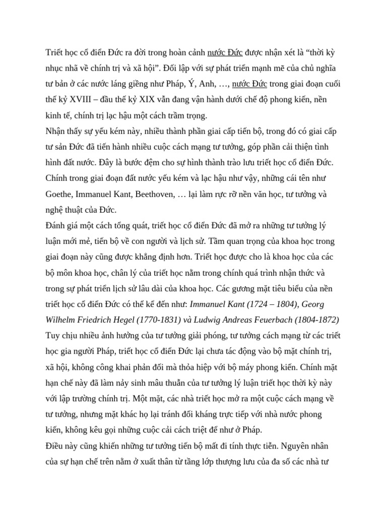 BT Triết Chú Nhung | PDF