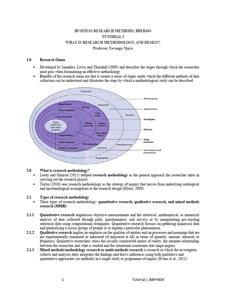 What Is Research Methodology and Design | PDF | Sampling (Statistics ...