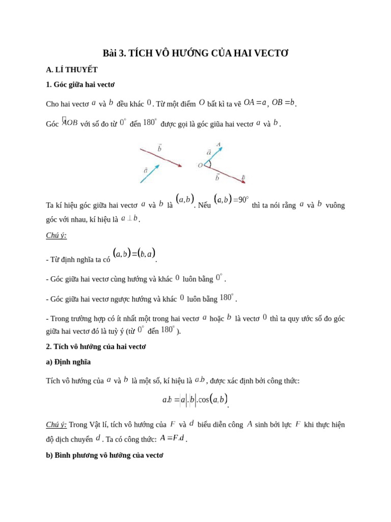 Bài 3 - Vecto - CT | PDF