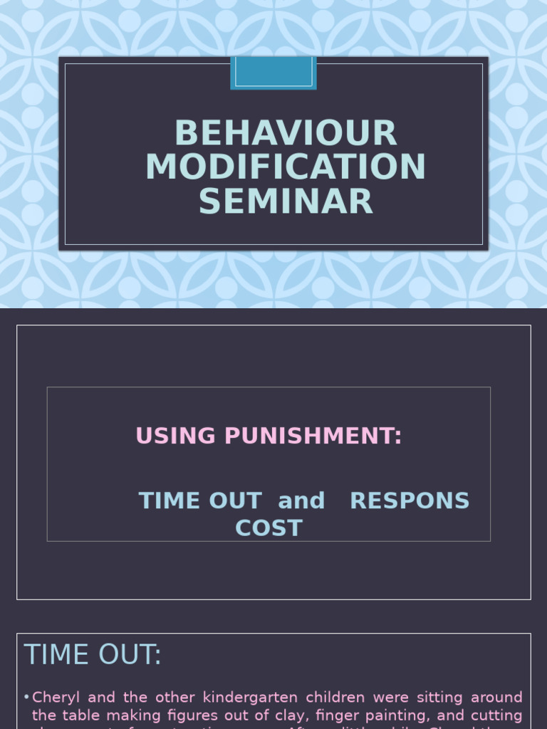 Effective Time-Out Strategies for Behavior Management | PDF ...