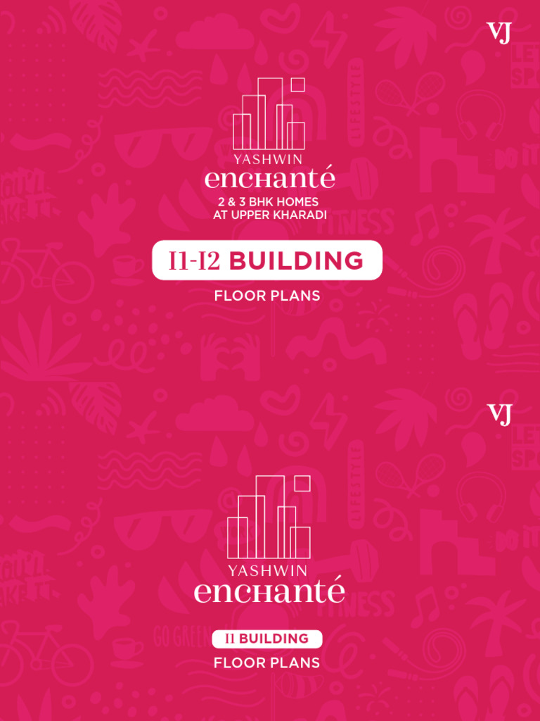 Yashwin Enchante - I1 & I2 Building Floor Plans | PDF