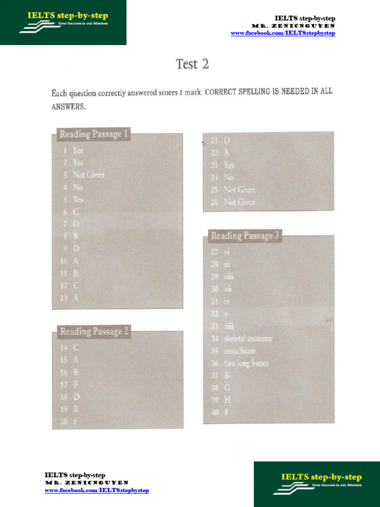 Answer Test 2 | PDF