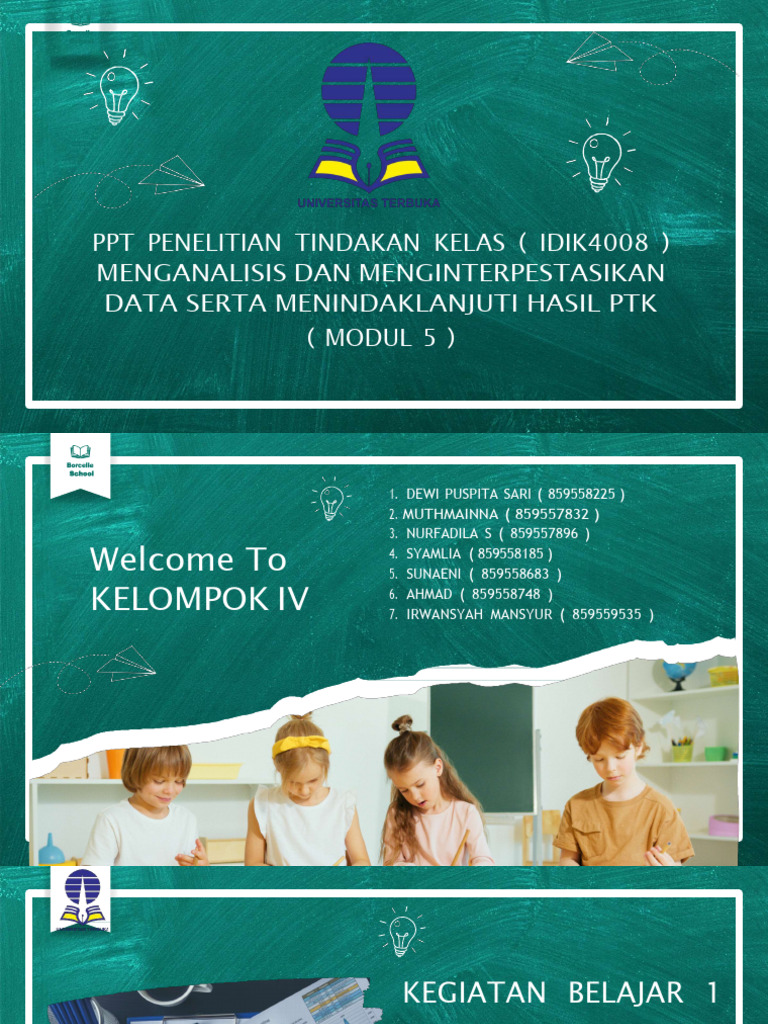 Kelompok IV PTK | PDF