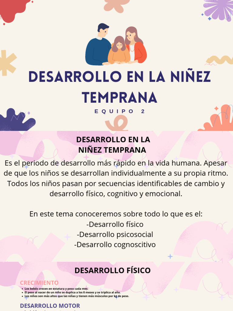 Desarrollo en La Niñez Temprana PDF | PDF | Paternidad/maternidad | Cerebro