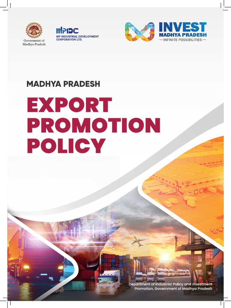 Export Promotion Policy | PDF | Infrastructure | Economies