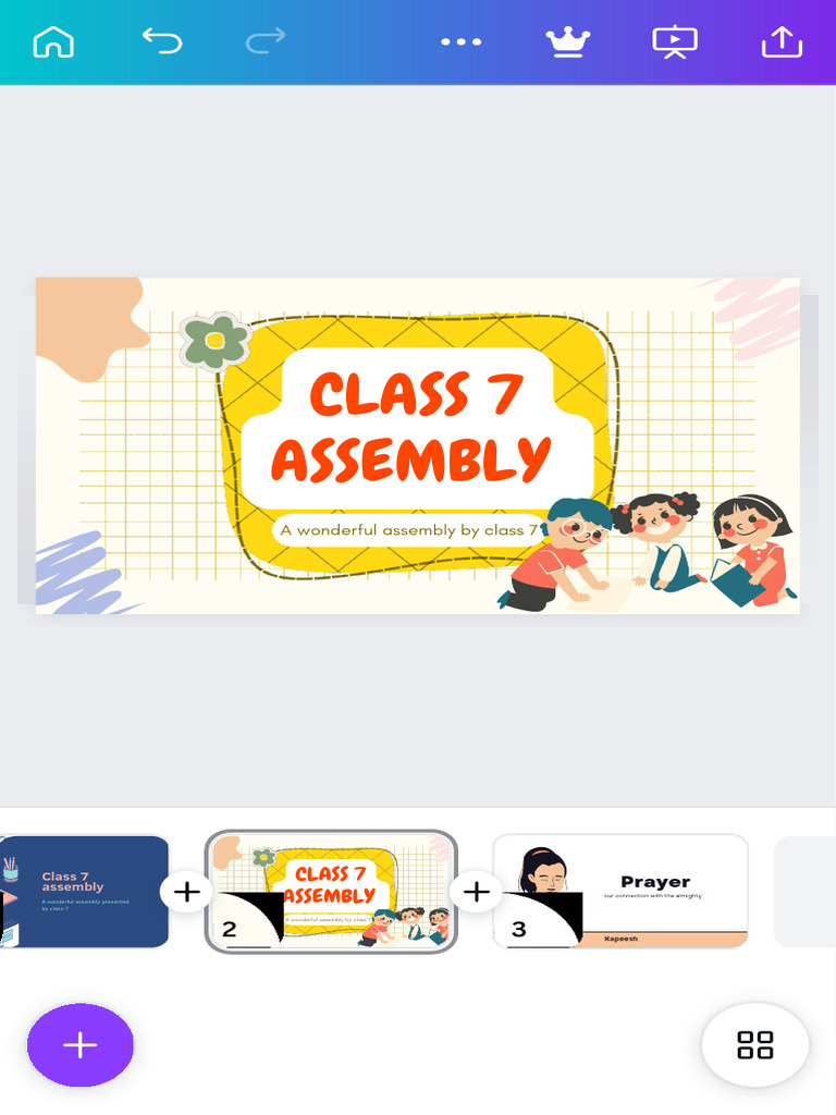 Class 7 Assembly - Presentation | PDF