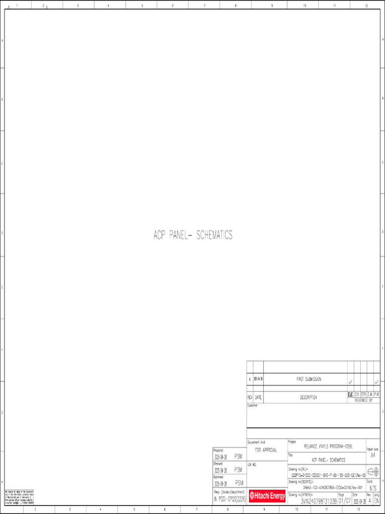 Title Block-Acp Schematics | PDF