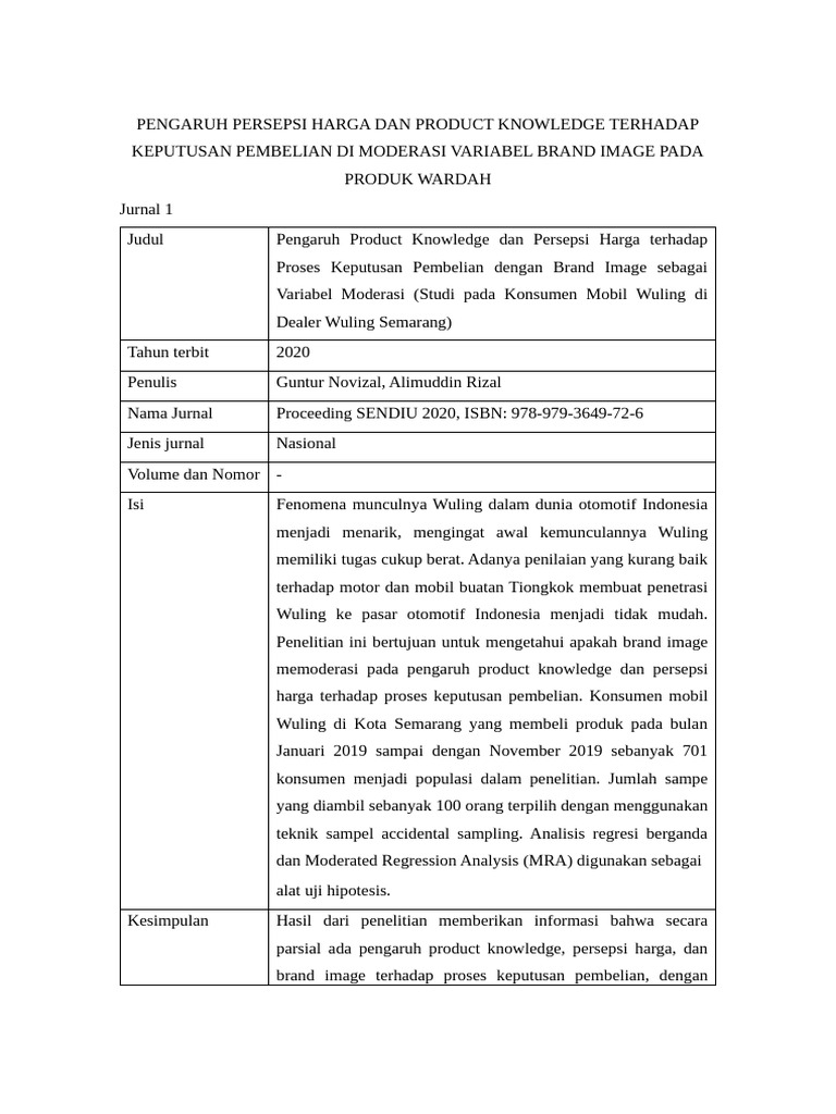 Resume Judul 1 | PDF