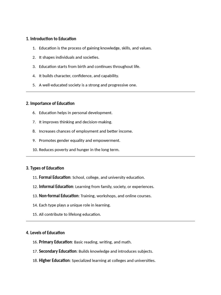 Introduction To Education | PDF | Teachers | Educational Technology