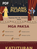 Ano Ang Dula | PDF