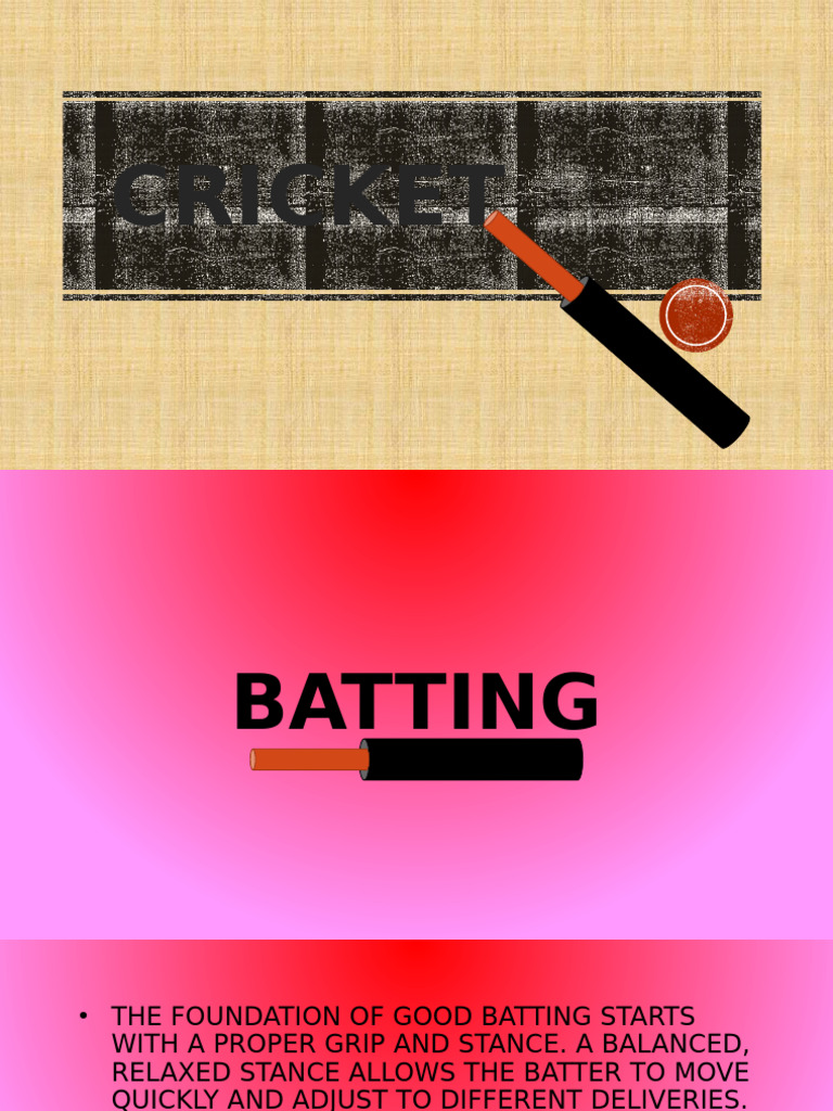 Cricket | PDF