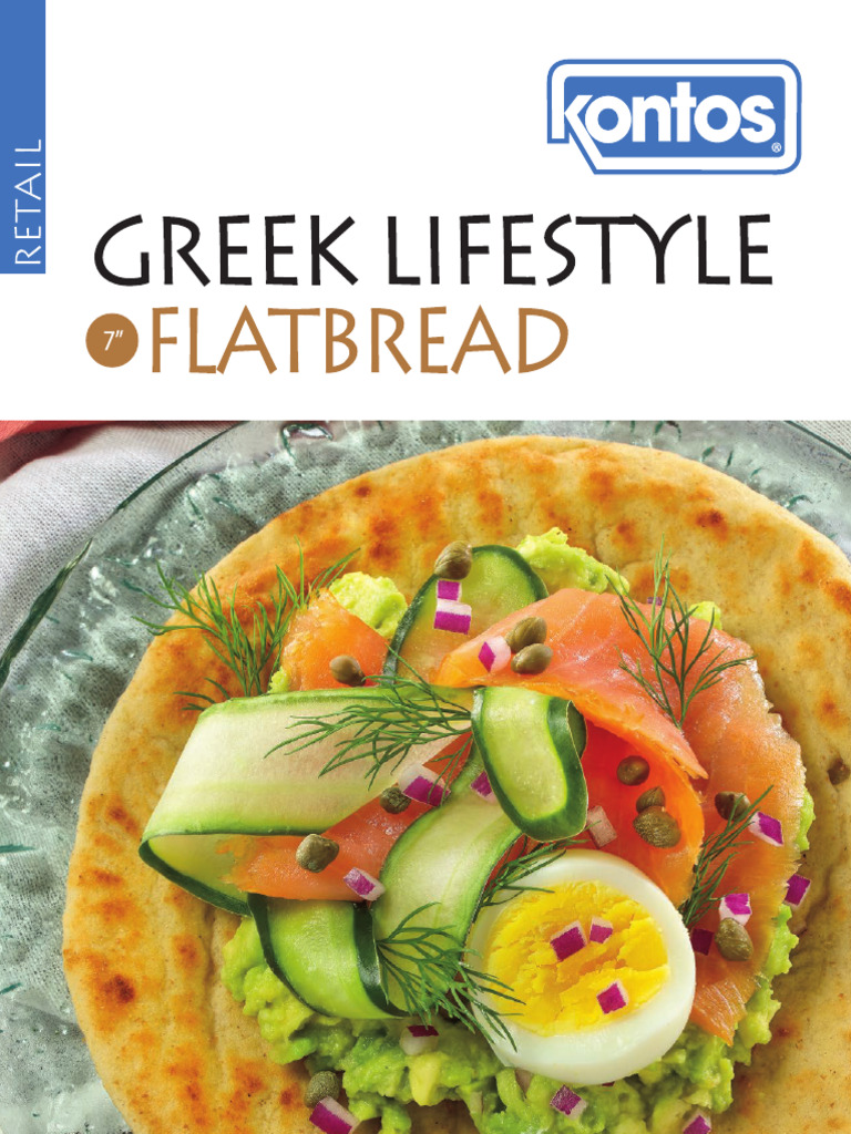 Kontos Greek Flatbread Product Details | PDF