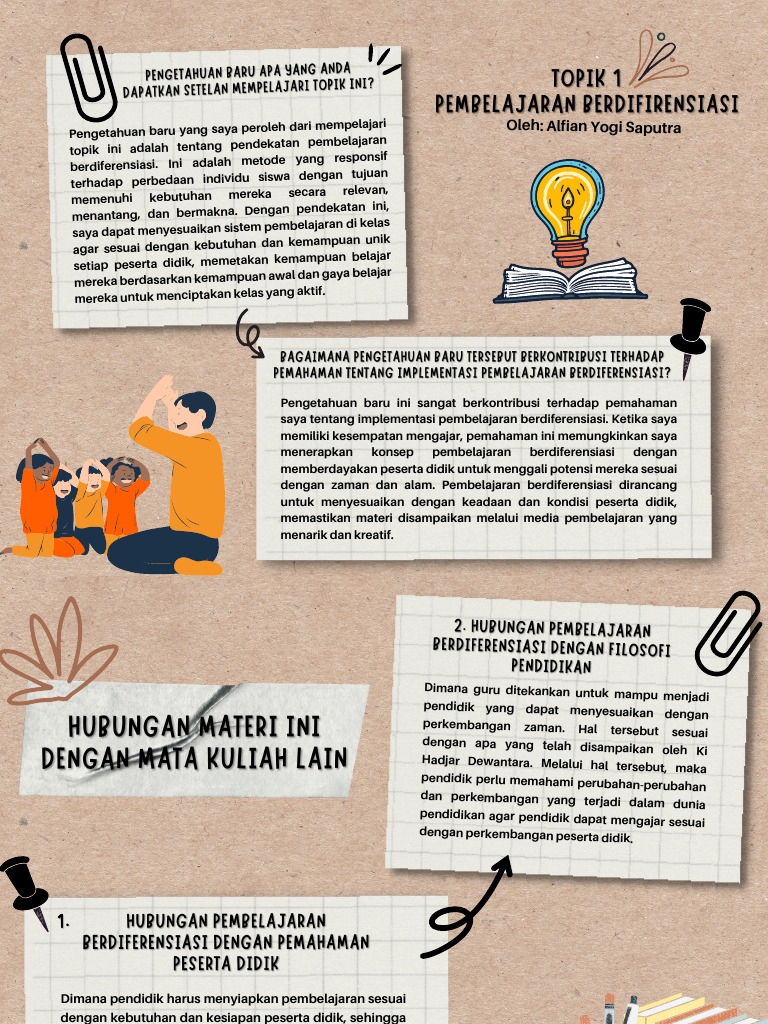 Brown and White Doodle Mind Map Brainstorm Graph | PDF