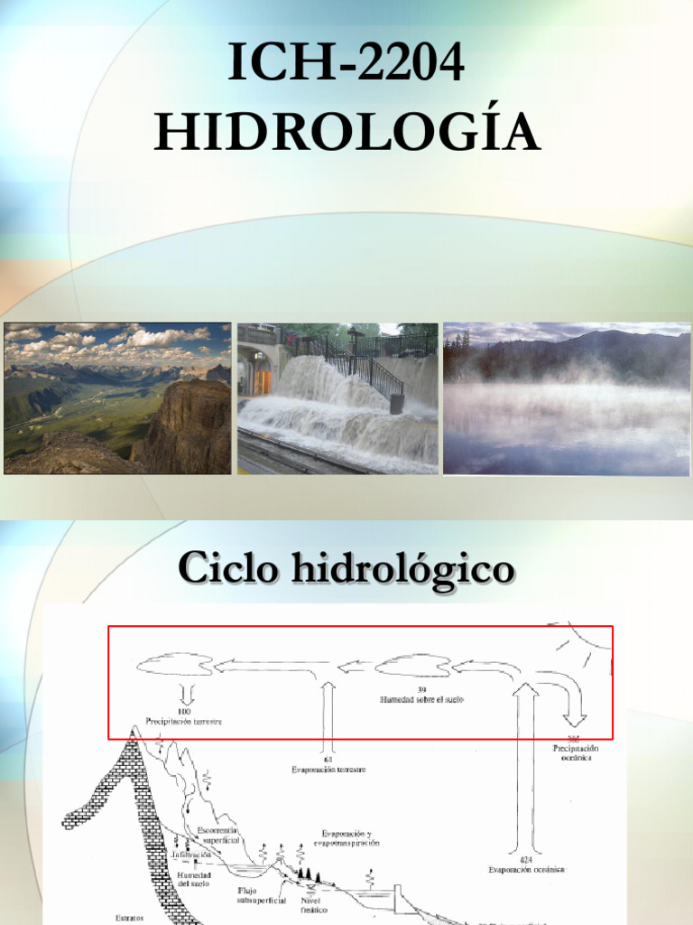 ICH 2204 Clase 4, Agua en La Atmosfera | PDF | Humedad | Vapor