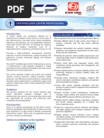 Certified Data Centre Professional CDCP | PDF | Data Center | Information Age