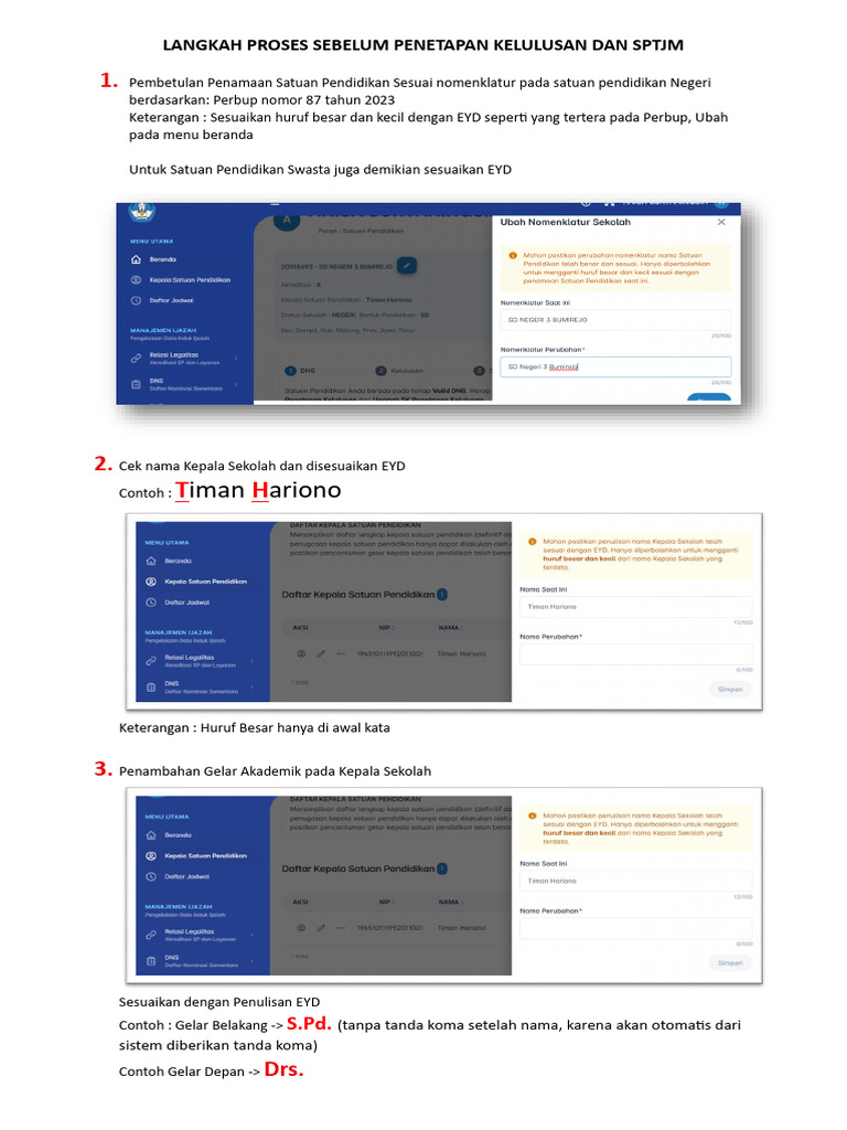 Langkah Aplikasi E-Ijazah | PDF
