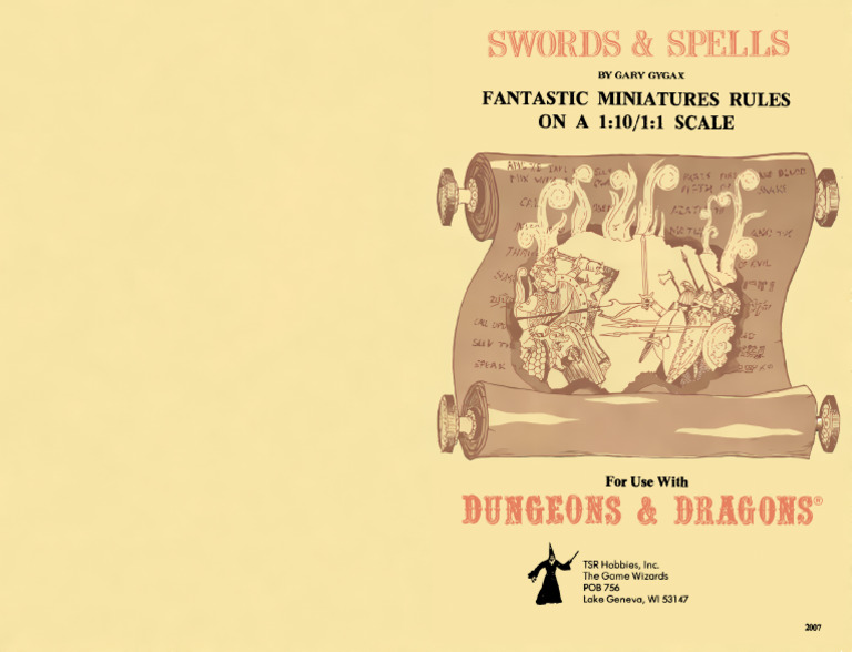 Swords & Spells Cover | PDF