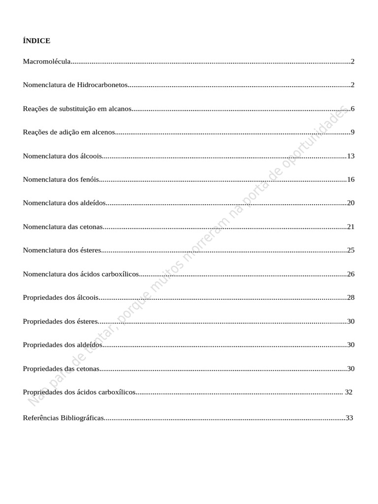 Nomenclatura e Reações em Química Orgânica | PDF | Alceno | Cetona