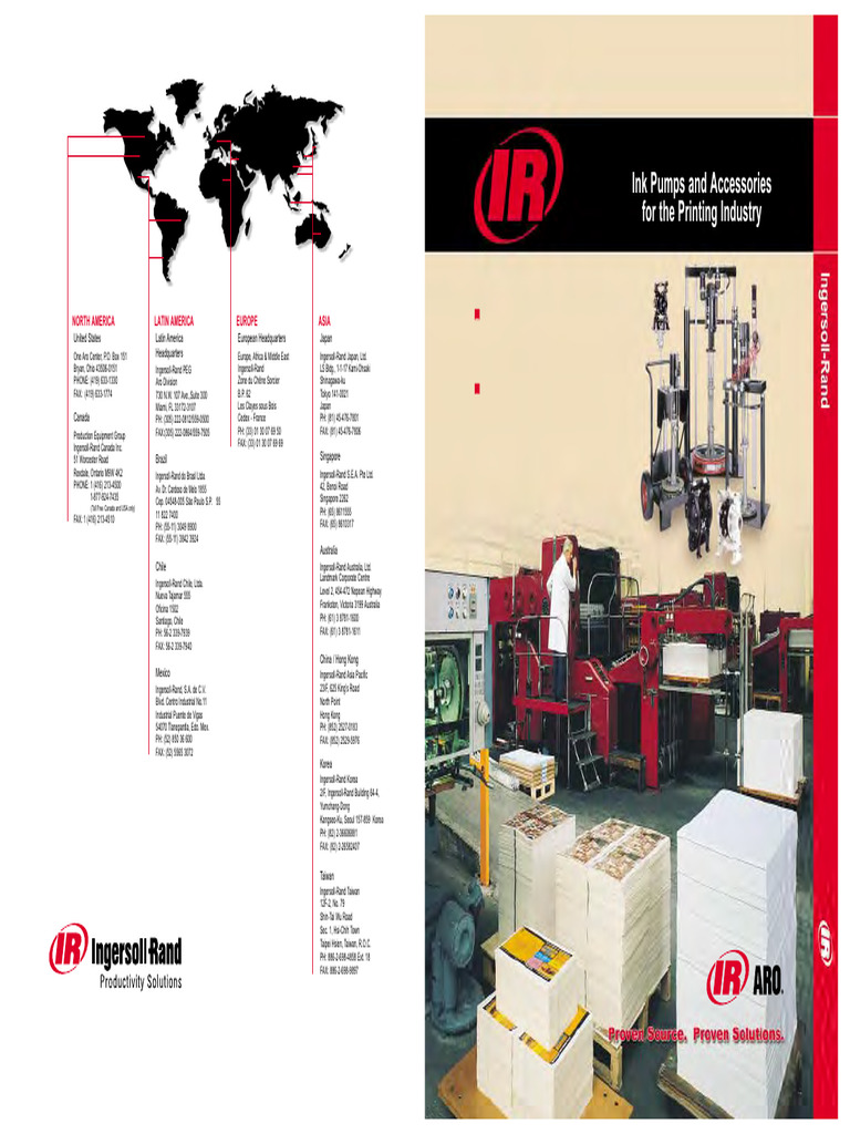 0309-P - Ink Pump Brochure | PDF | Pump | Mechanical Engineering
