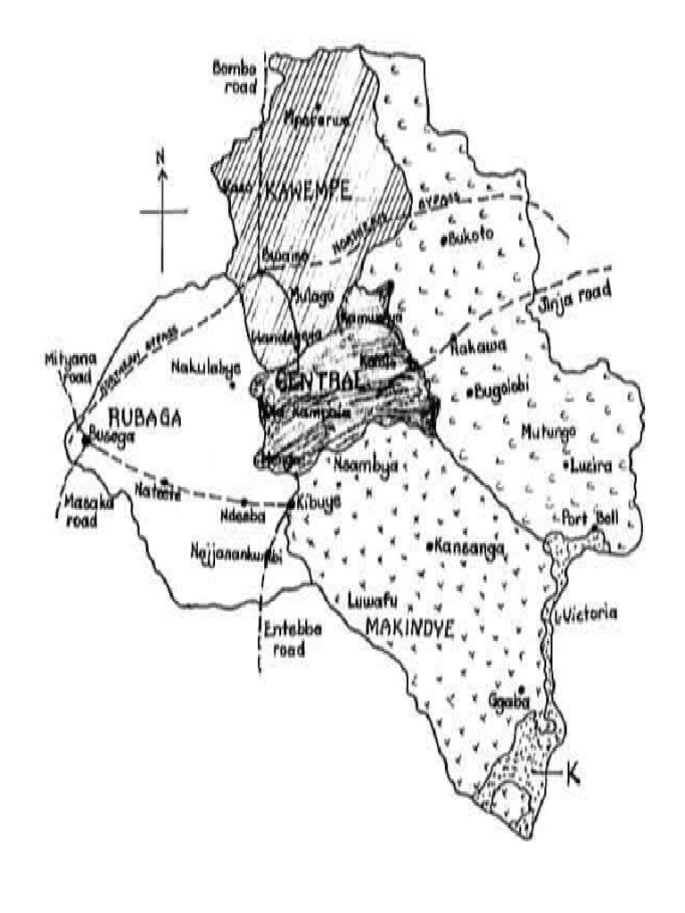 A Map of Kampala PDF | PDF