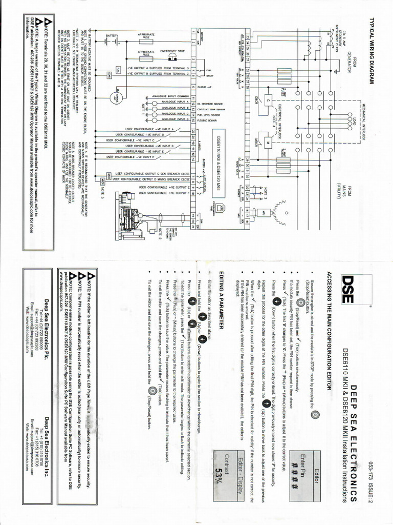 Scan Display Diagram P053 | PDF