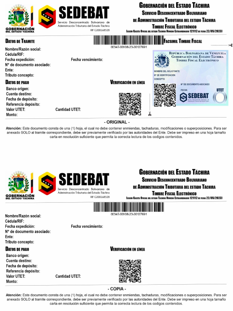 Timbre Fiscal Juan 2 | PDF
