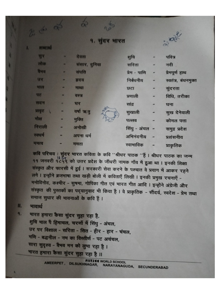Hindi Fiitjee | PDF