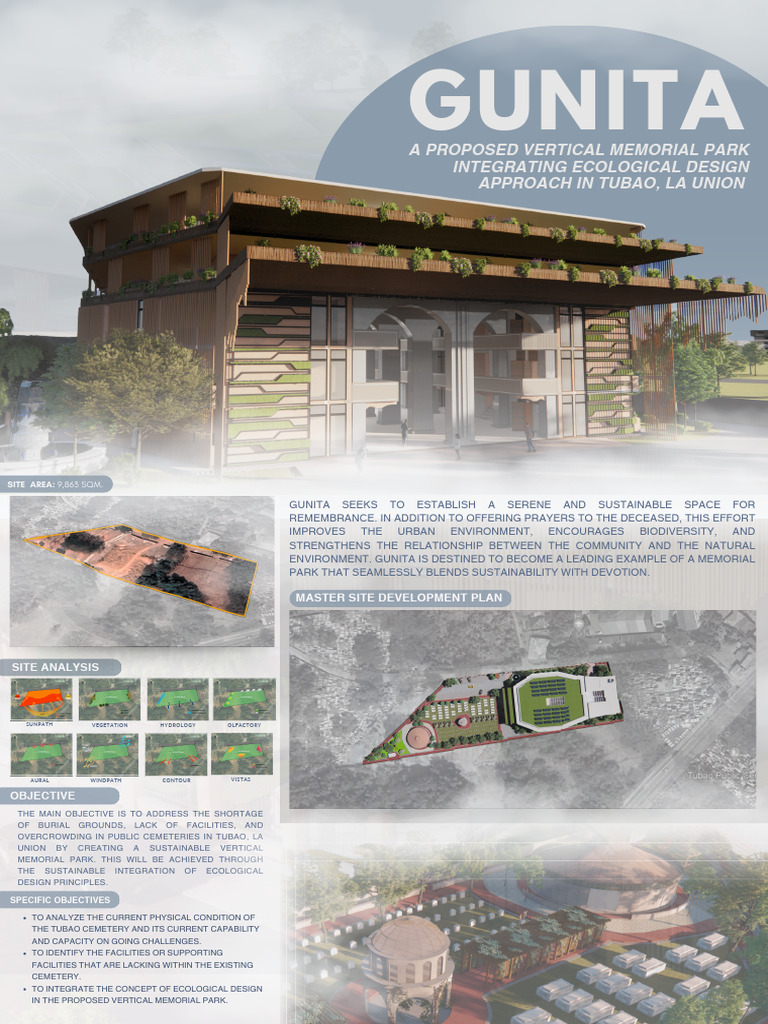 Sustainable Vertical Memorial Park Design | PDF | Ecology | Cemetery