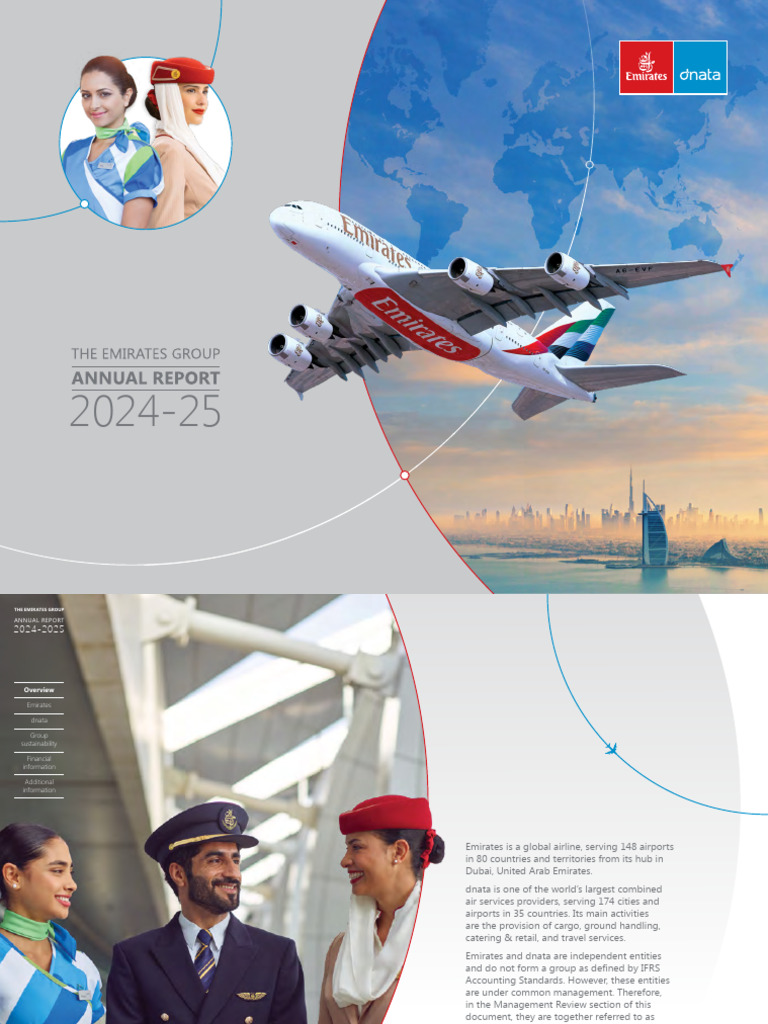 Emirates Group Annual Report 2024-25 | PDF | Cost Of Living | Emirates ...